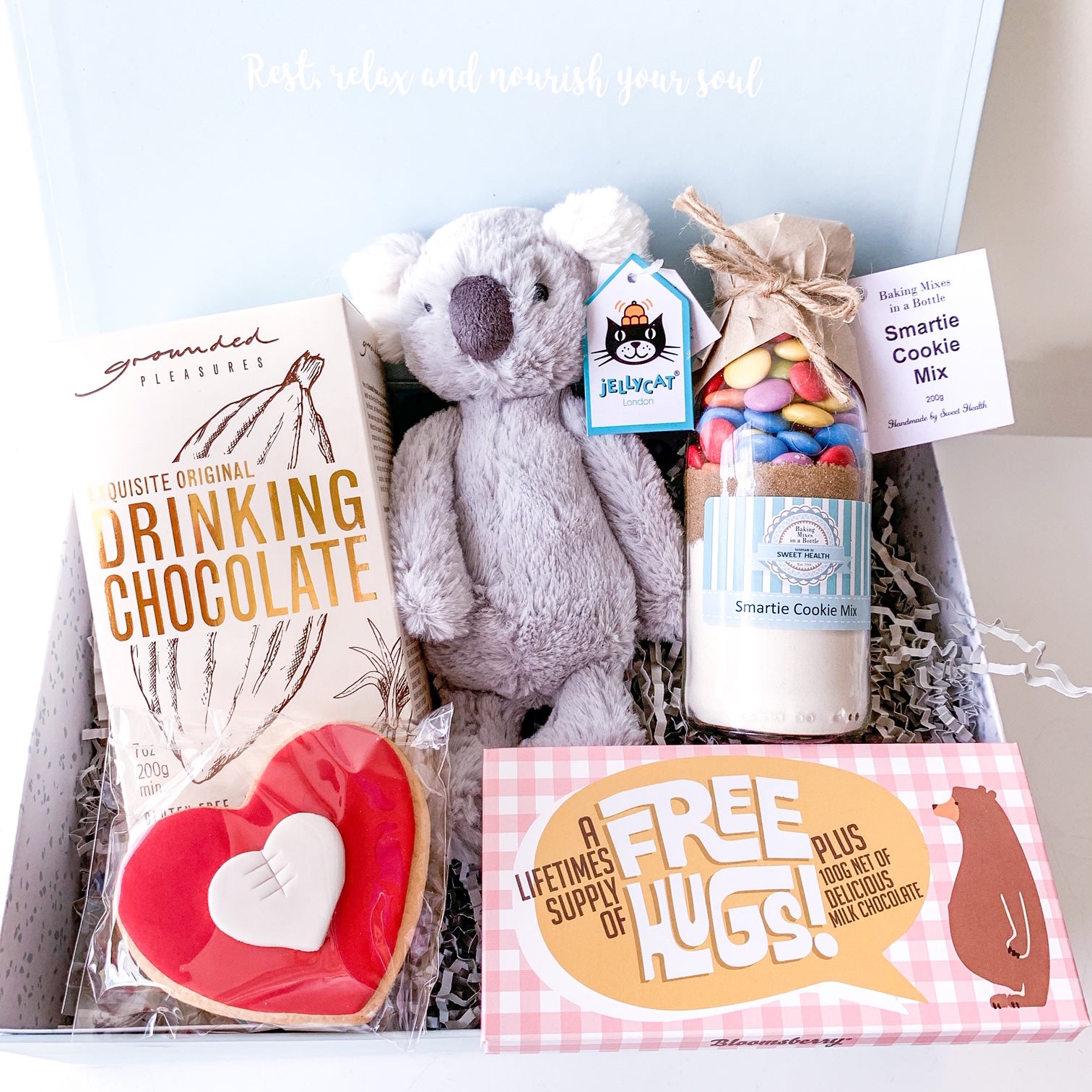 Hot Chocolate and Cookies – Feel Better Box