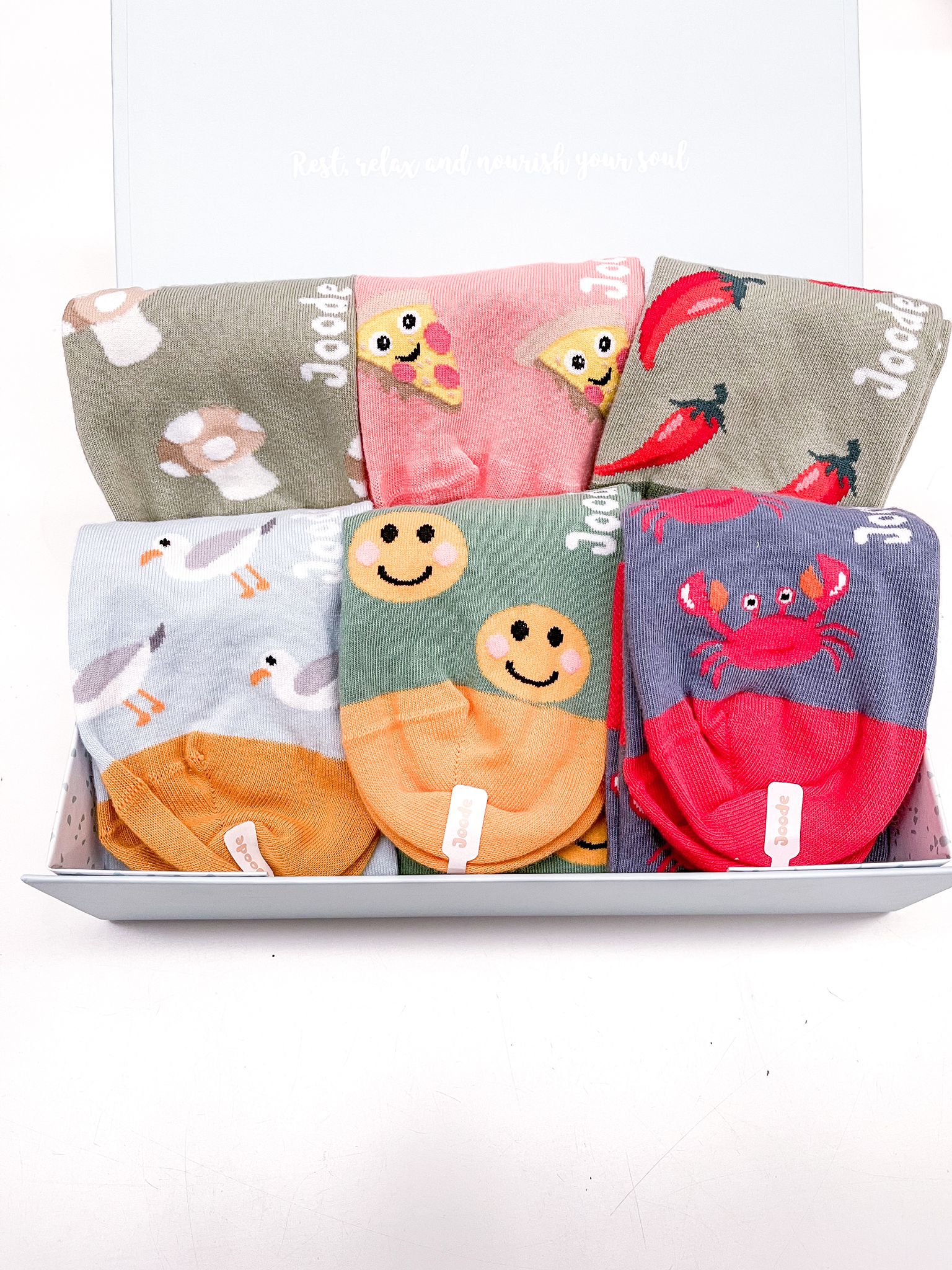 Giftbox of Fun Socks – Feel Better Box